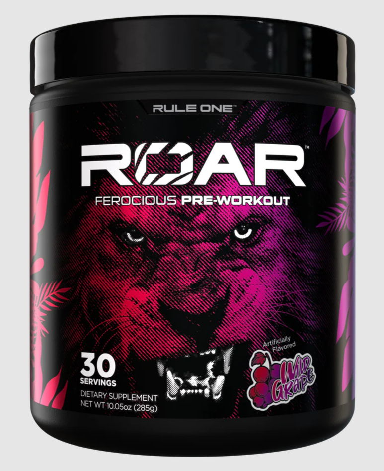 Rule One ROAR PRE-WORKOUT, Предтренировочный комплекс, 30 Порций (Дикий виноград)