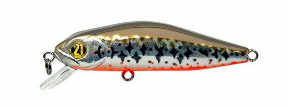Воблер PONTOON 21, Crackjack 58F-DR, 58мм, 5.4гр, погруж.2.3-2.5 м