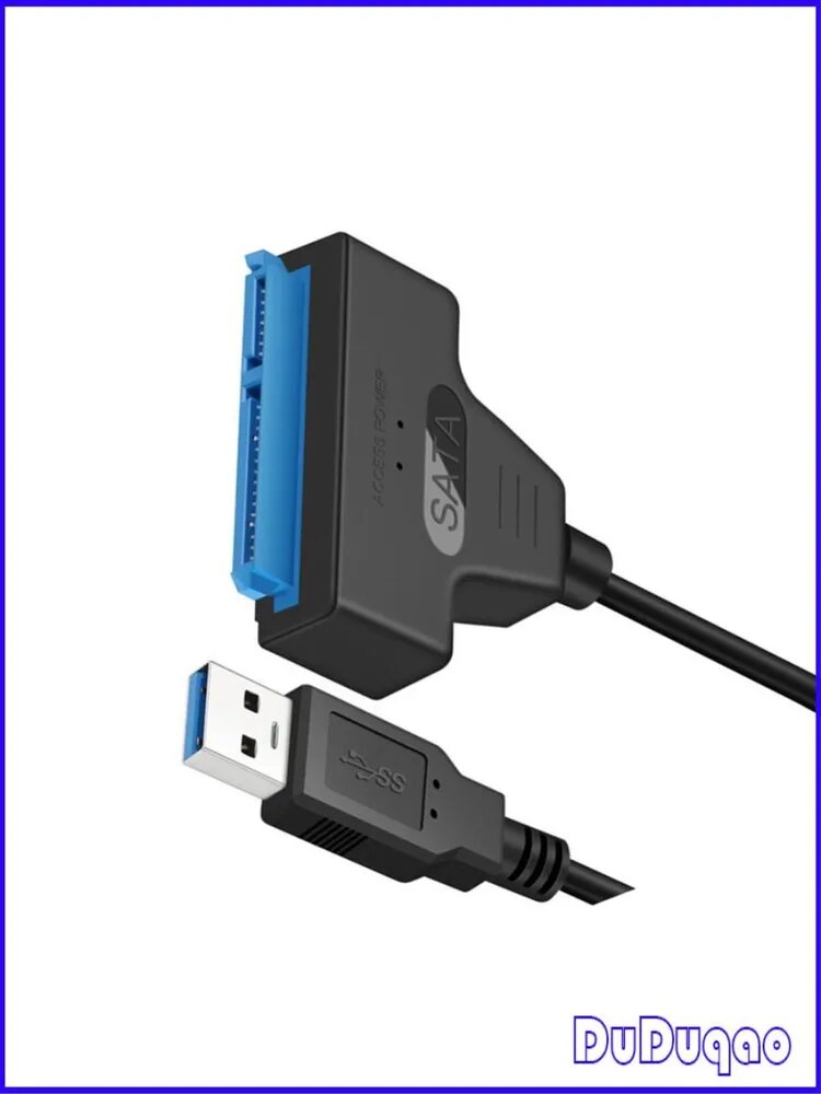 Кабель Адаптер 3 - 3.0 Кабель-адаптер USB Sata Поддержка 2,5-дюймового твердотельного жесткого диска