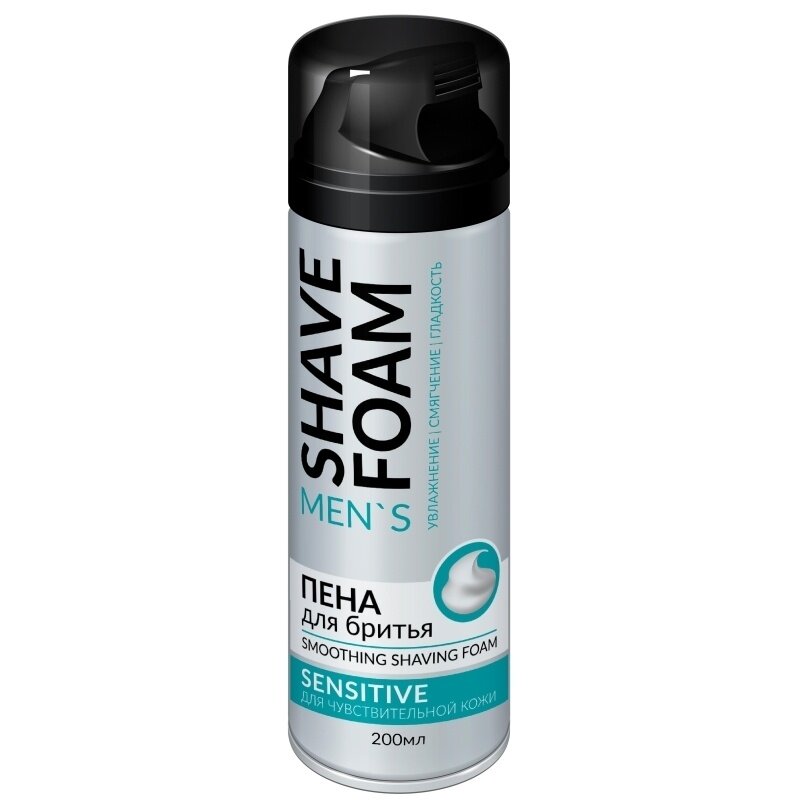 Пена для бритья Shave Foam "Sensitive", для чувствительной кожи, 200 мл (102073)