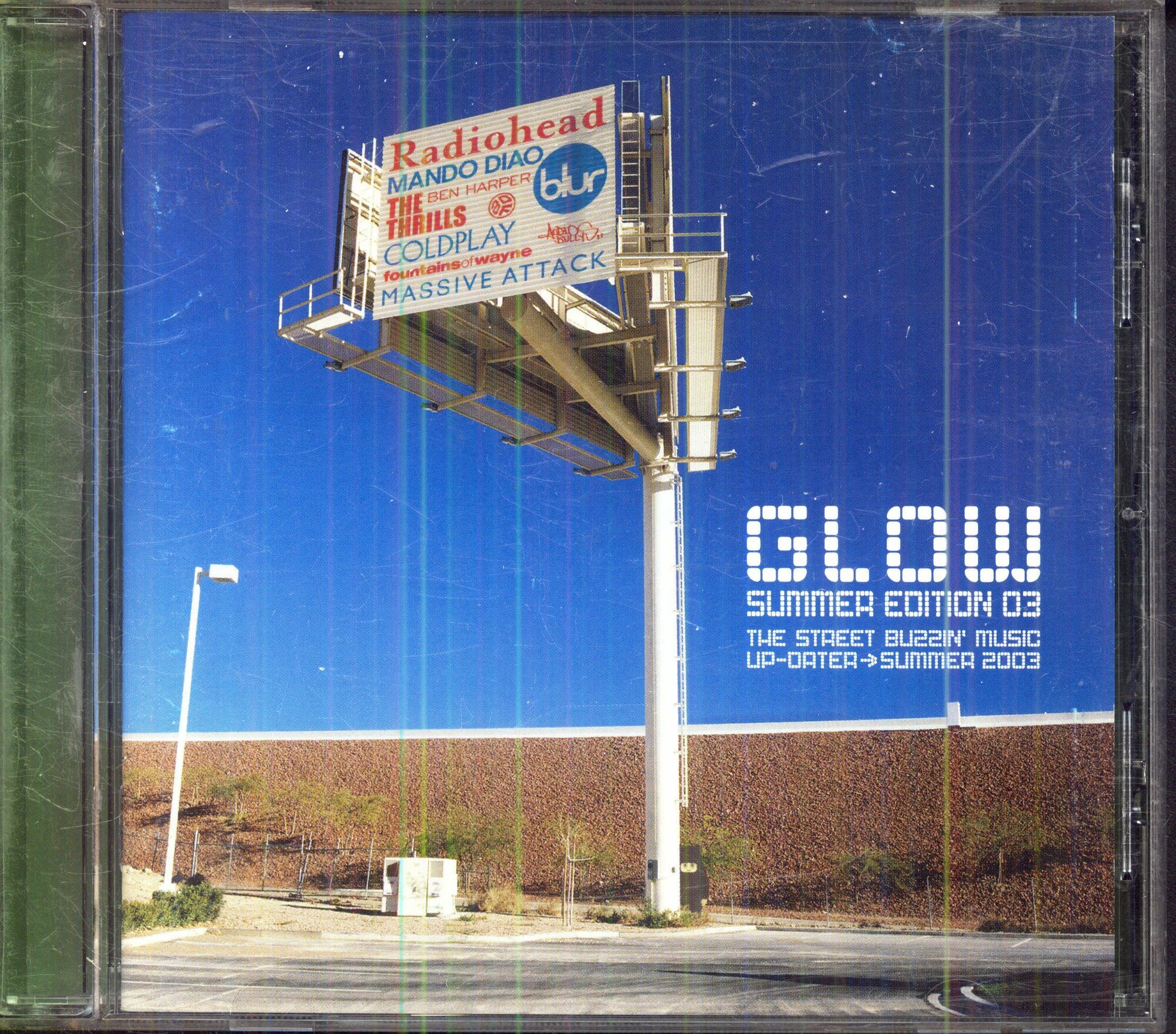 Glow Summer Edition 03. Various (Без OBI, Japan, Virgin, VJCP-68552, 2003) CD диск