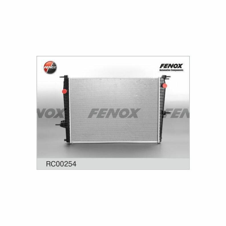 Радиатор охлаждения Renault Fluence 10-, Megane 08-, Scenic 09-, FENOX RC00254