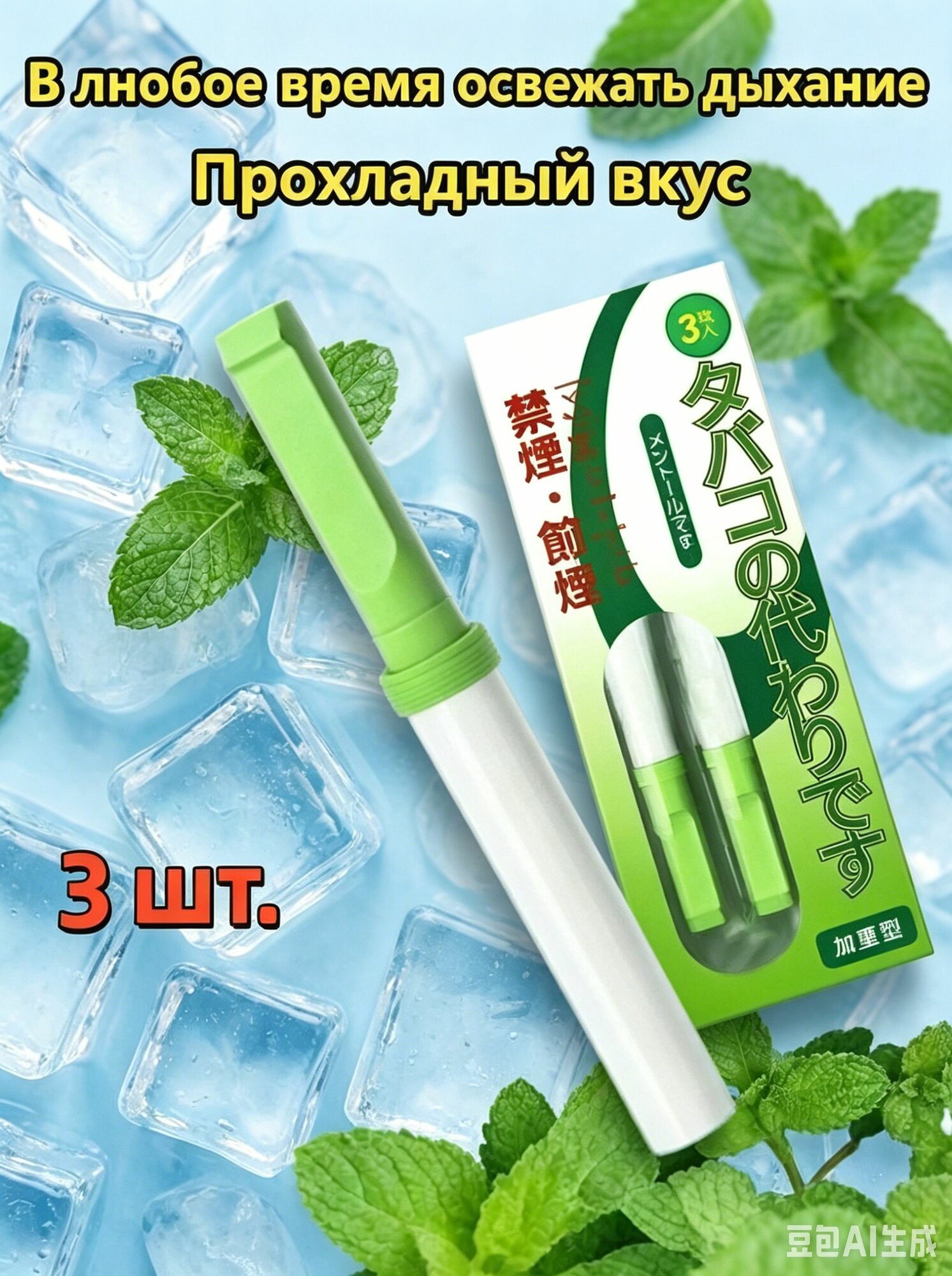 Антитабачная палочка с японской формулой, 3 шт.