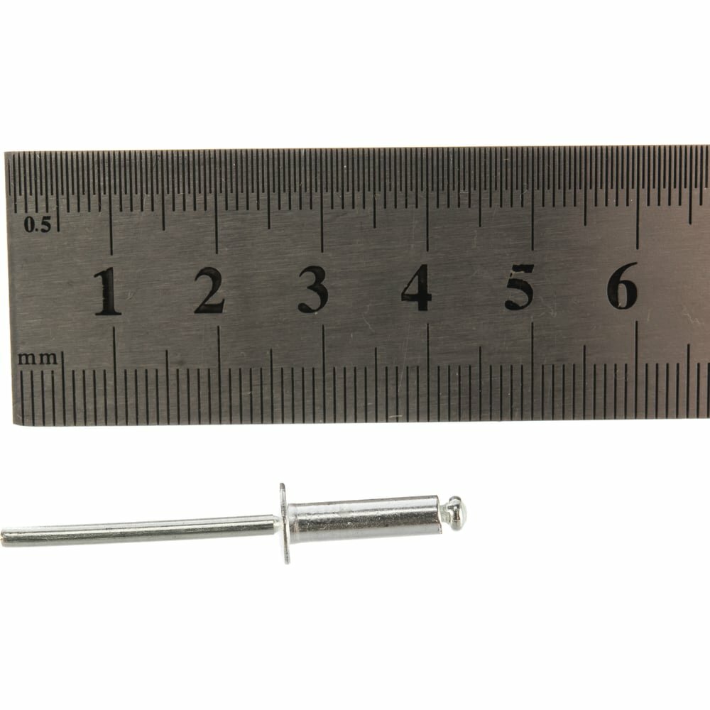 Заклепка Zitar 4,0x14 100 шт коробка с окном 102289 — фото 1