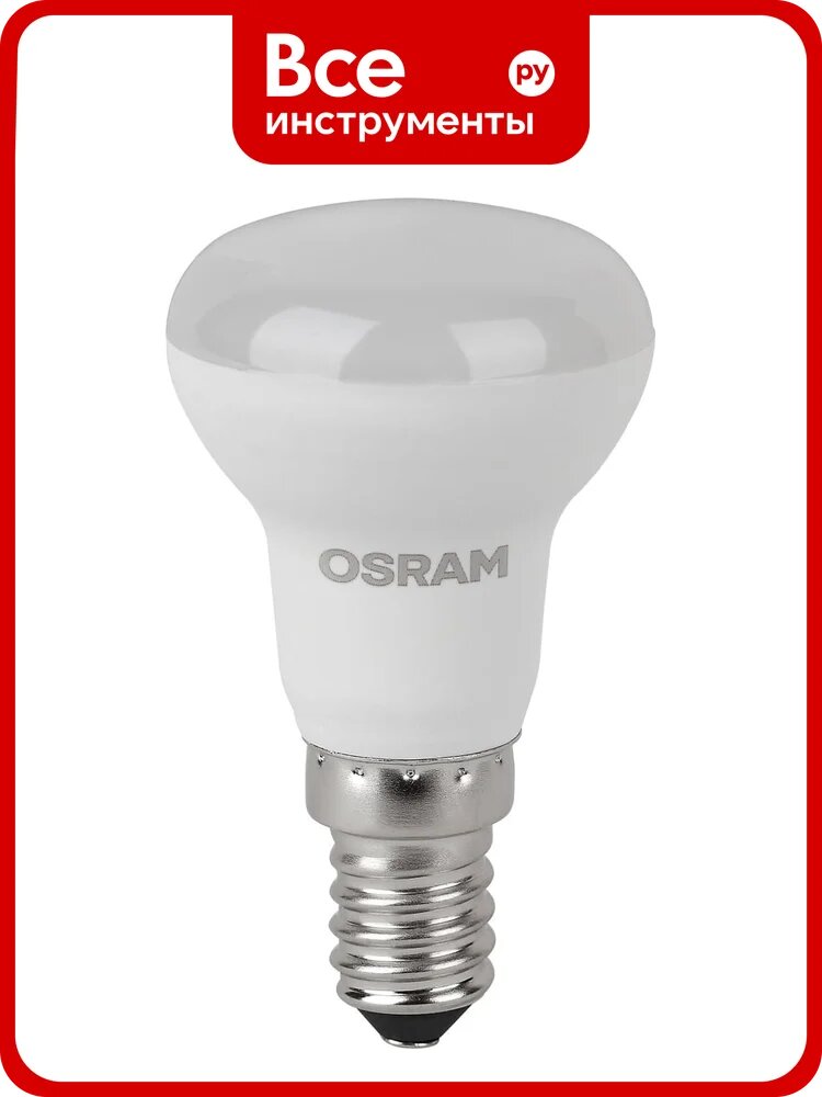Светодиодная лампа OSRAM LED Value R E14 560лм 7Вт замена 60Вт 6500К холодный белый свет 4058075581753