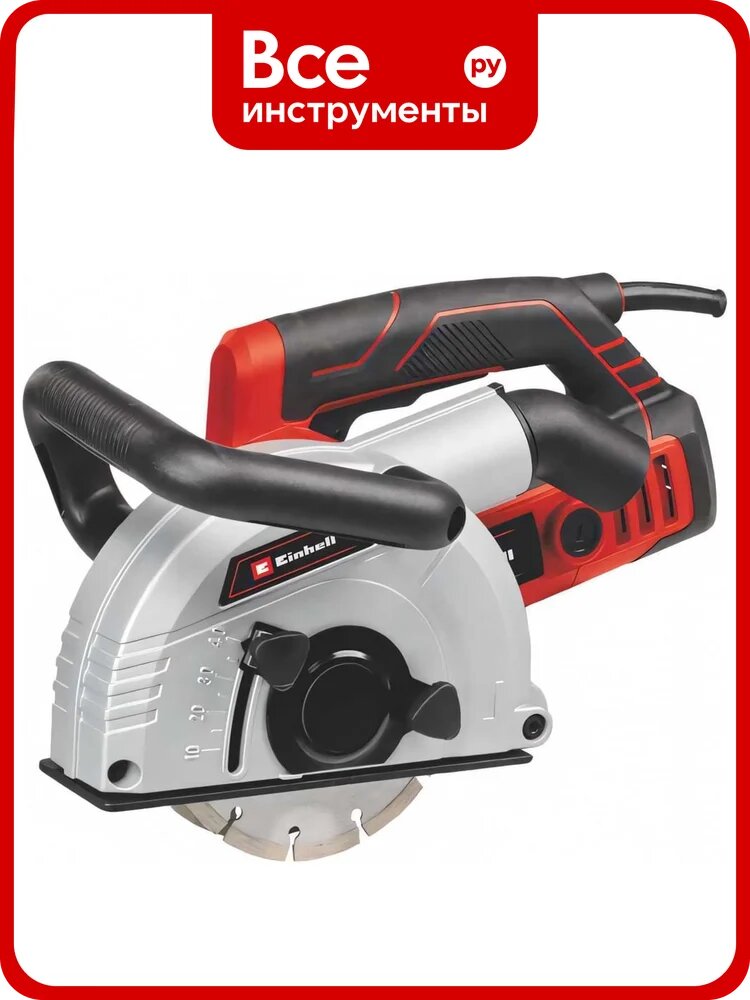 Штроборез Einhell TE-MA 1700, 1700Вт, 150мм, штроба 38x40мм, 4 алм. круга, сумка