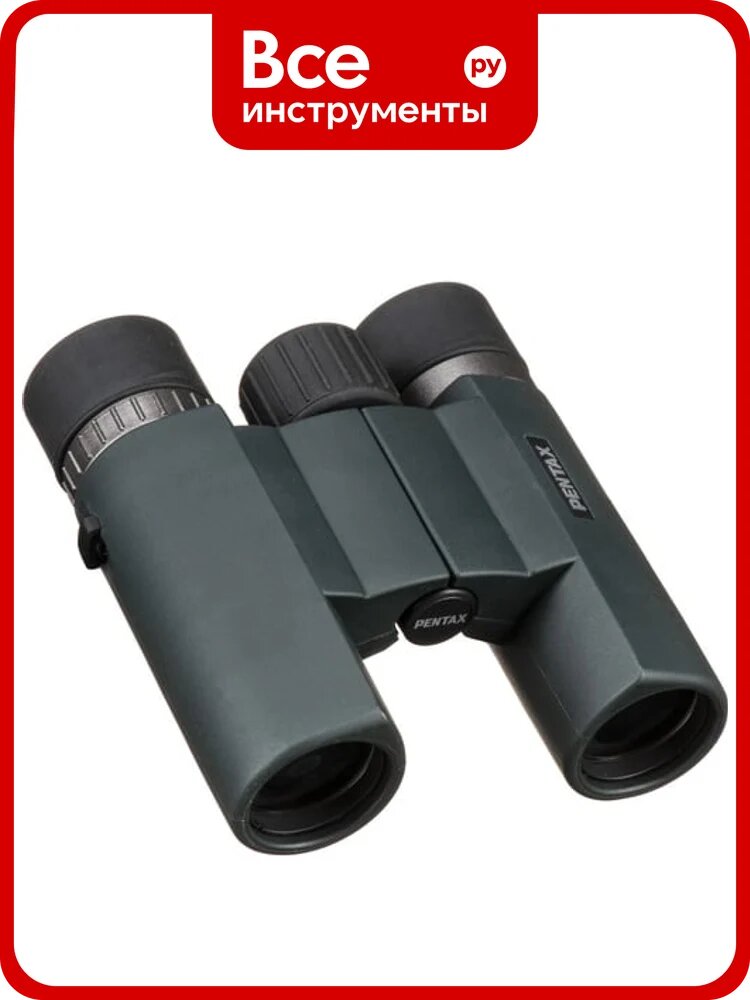Бинокль Pentax AD 9x28 WP S0062831, влагозащищенный корпус из пластика, центральная фокусировка, для охоты и туризма