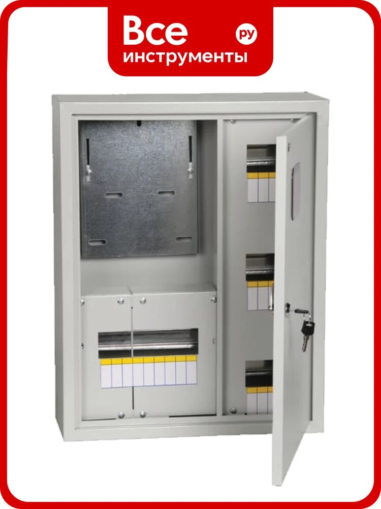 Металлический корпус IEK ЩУРн-3/18зо-1 36, УХЛ3, IP31, ИЭК MKM32-N-18-31-ZO