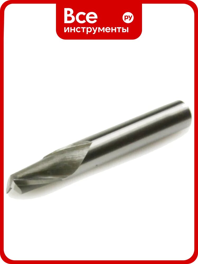 Фреза шпоночная HORTZ 351950 из стали Р6М5, двухзубая, для P‑стали и цветных металлов без покрытия