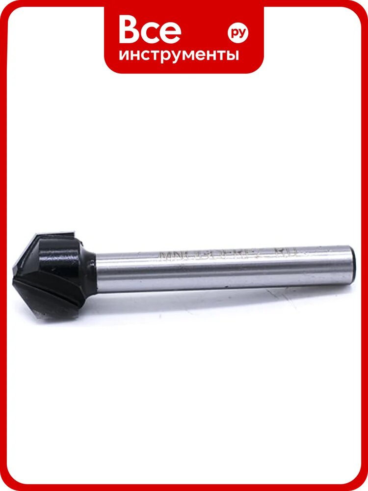 Фреза пазовая для алюкобонда MF-SG612.711055 (12.7х10х50 мм; хв-к 6 мм; 110 градусов) многофрез 5584