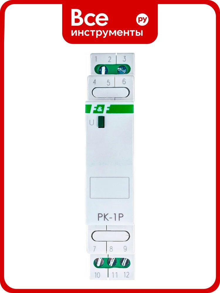 Промежуточное реле F&F PK-1P/Un12V EA06.001.001