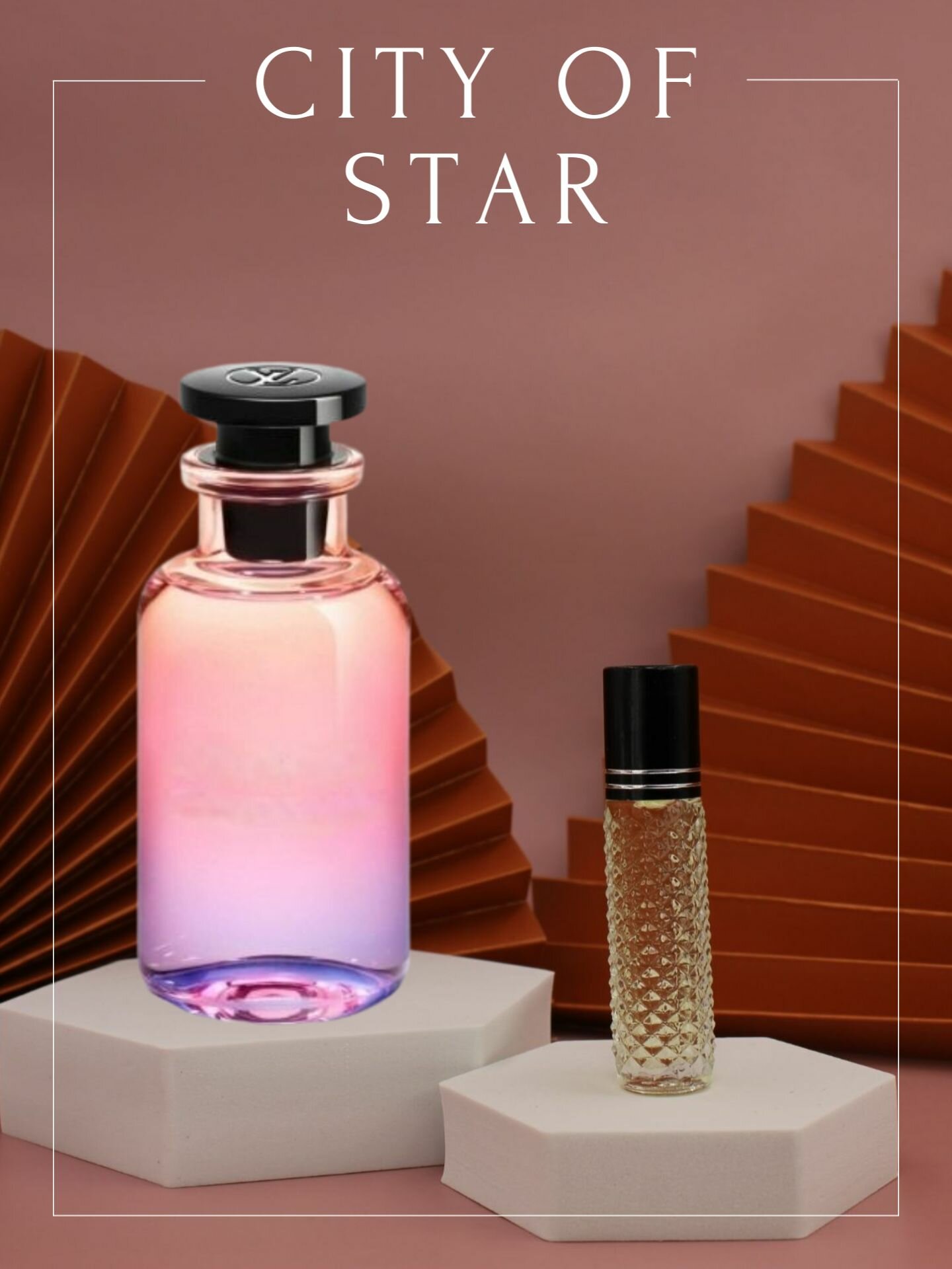 Духи масляные City Of Star; Timeless Perfume; Сити Оф Стар роликовый флакон 8 мл