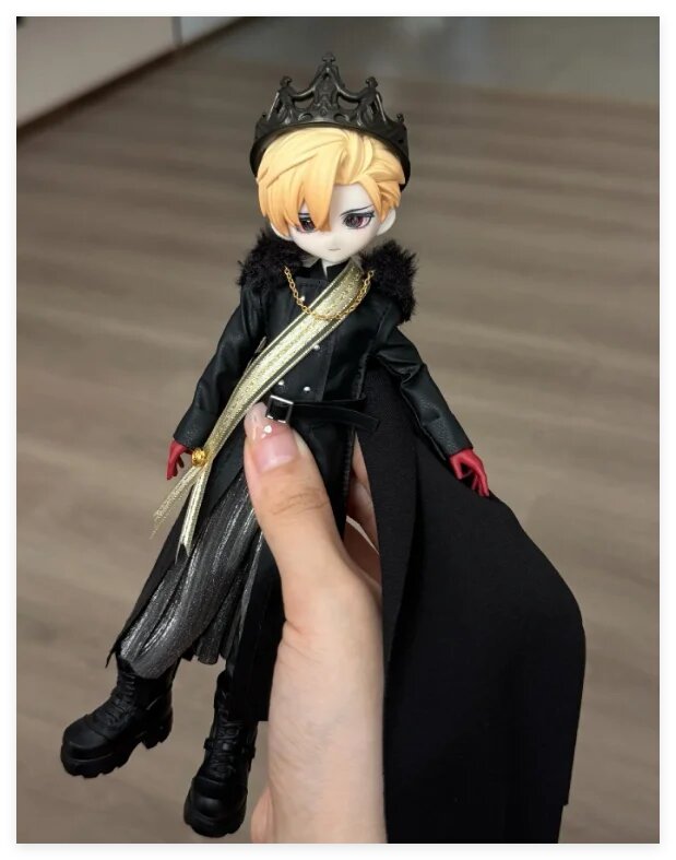 Коллекционная фигурка Mita Cat Box Series 1/8 BJD от 52TOYS Confirmed F
