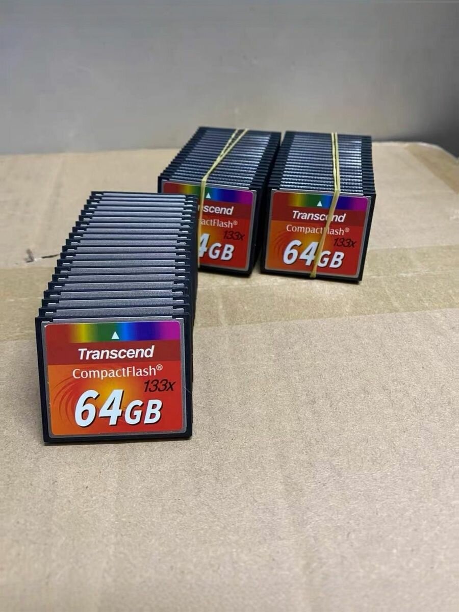 Карта памяти CF Transcend Compact Flash 133x 64GB флеш-карта 64 гб CompactFlash 133x
