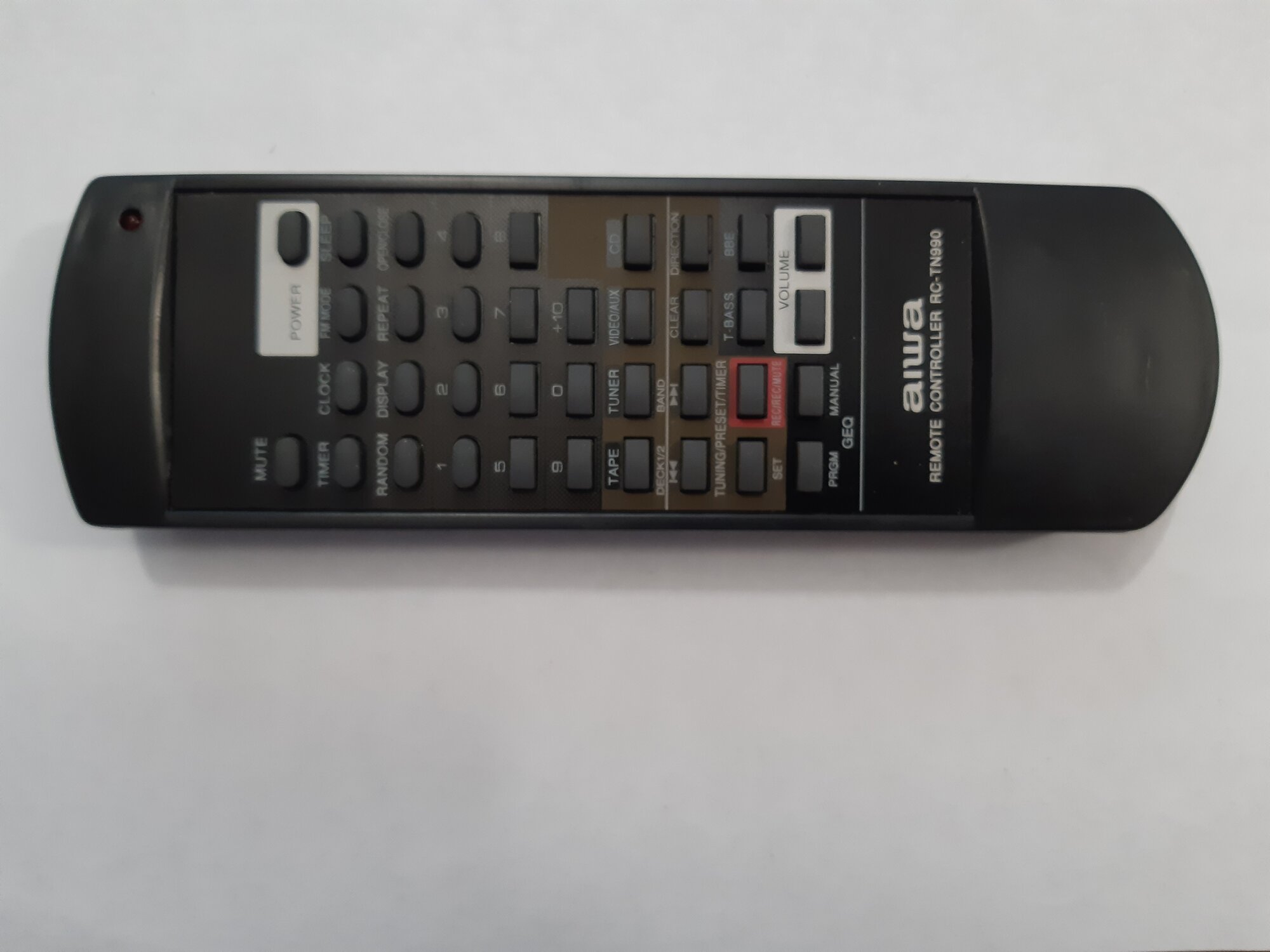 ПДУ Aiwa RC-TN990