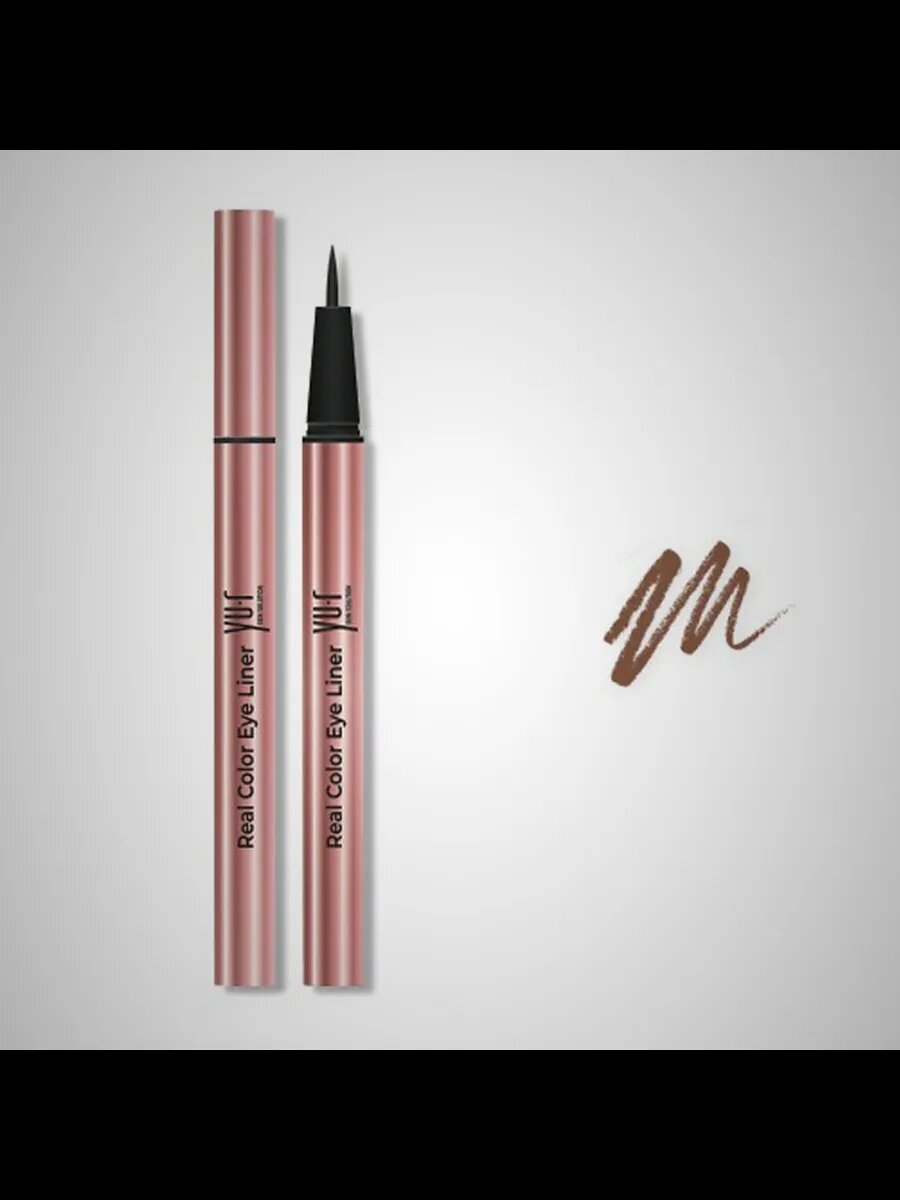 YU.R Real Color Eye Liner (Brush Tip Bronze Goddess) 5 мл