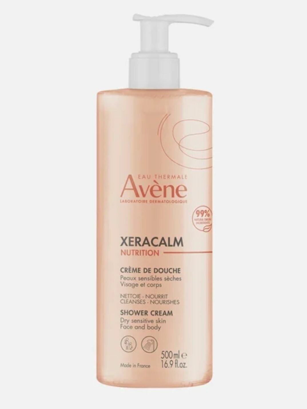 Очищающий крем-гель EAU THERMALE AVENE xeracalm nutrition
