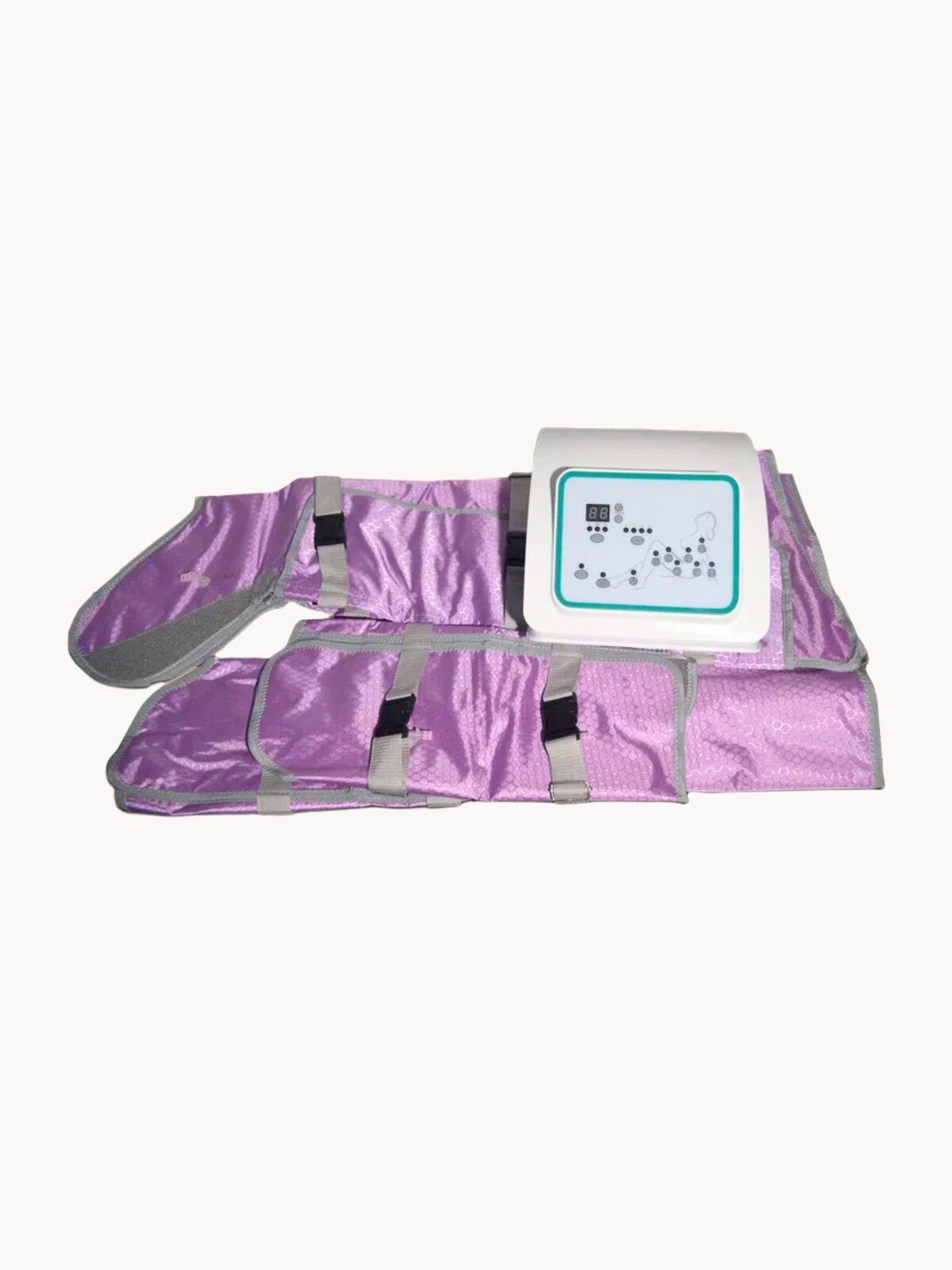 "Прессотерапия и лимфодренаж" - профессиональный аппарат для тела SA-Q01 розовый