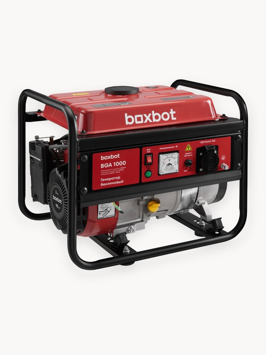 Генератор бензиновый Boxbot, 1.0 кВт, 6 л, 4-тактный, BGA 1000