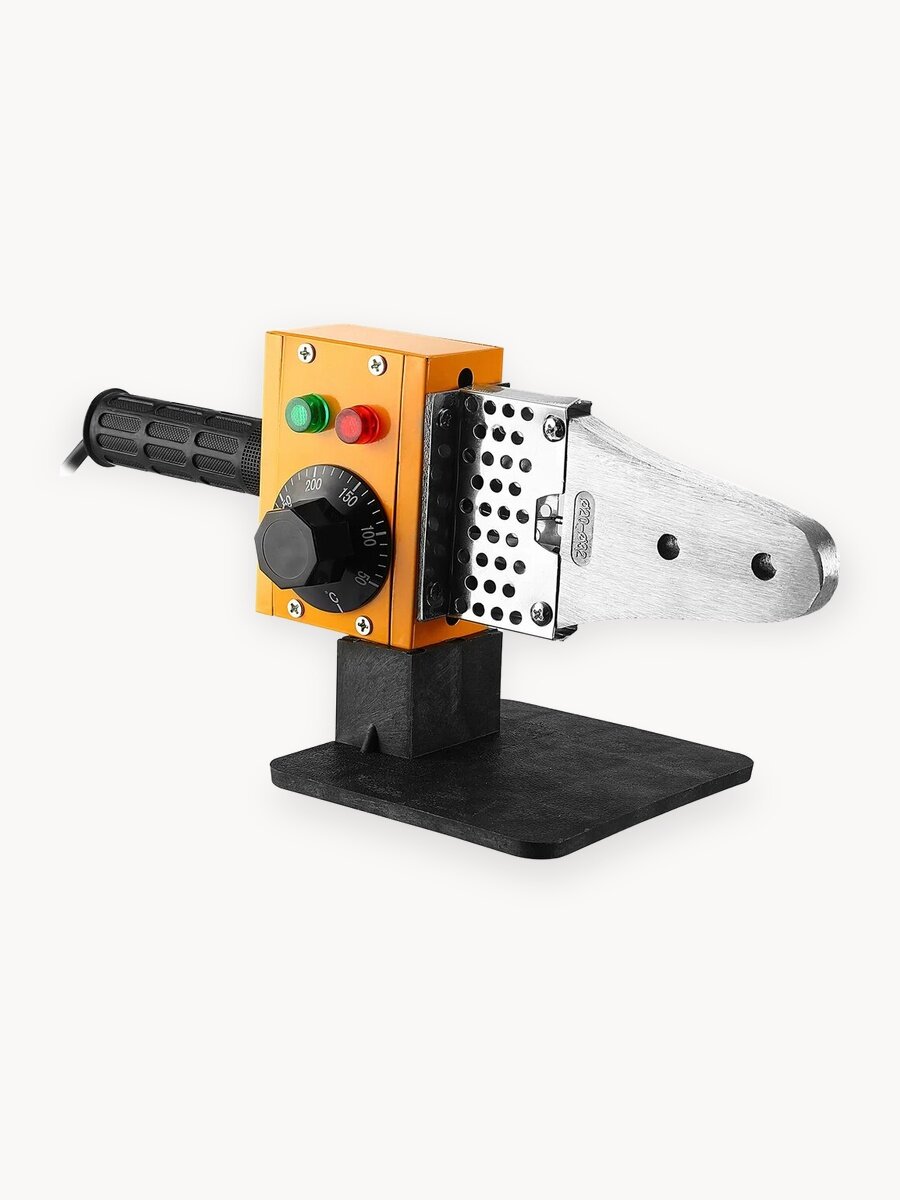 Аппарат, DEKO, для сварки полипропиленовых труб DEKO PPWM1600W в пластиковом кейсе, 4 насадки 20-40 мм 085-3012