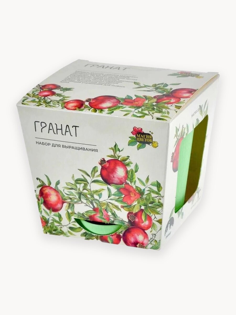 Набор для выращивания растений от бренда "Магия цветов", Гранат