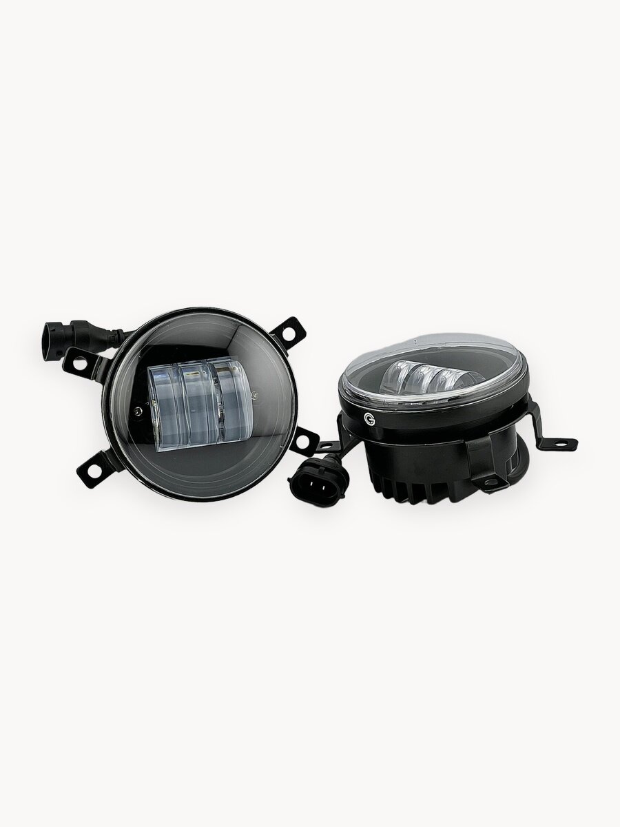 LED ПТФ Ford Honda Renault Лада Nissan Mitsubishi Opel Peugeot Suzuki Citroen / 6000k светодиодные противотуманные фары в штатные места 2 шт