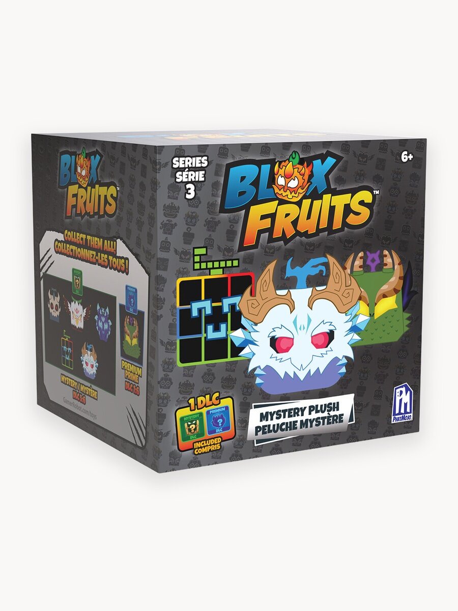 Блокс фрутс. Плюшевая игрушка 20 см S2. BLOX FRUITS с DLC кодом