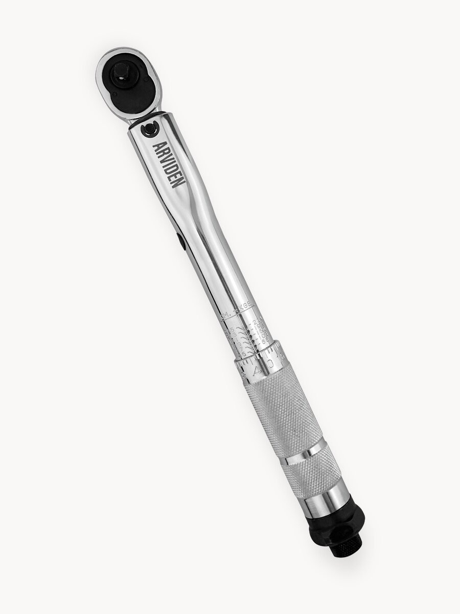 Динамометрический ключ предельный 3/8 ARVIDEN 20-110 Hm, щелчковый с быстросъемом в кейсе