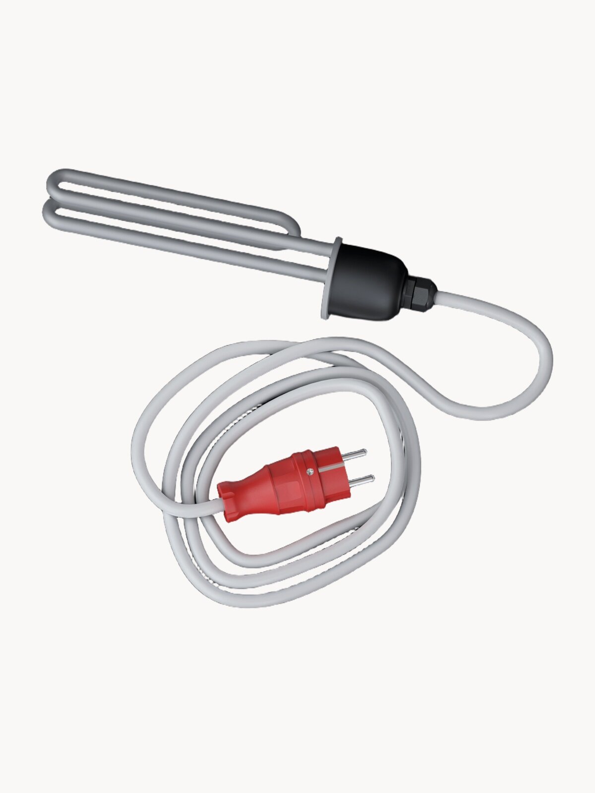 ТЭН 3.5 кВт кламп 2 дюйма для самогонного аппарата / перегонного куба DistiSmart с кабелем 2.5 кв. мм