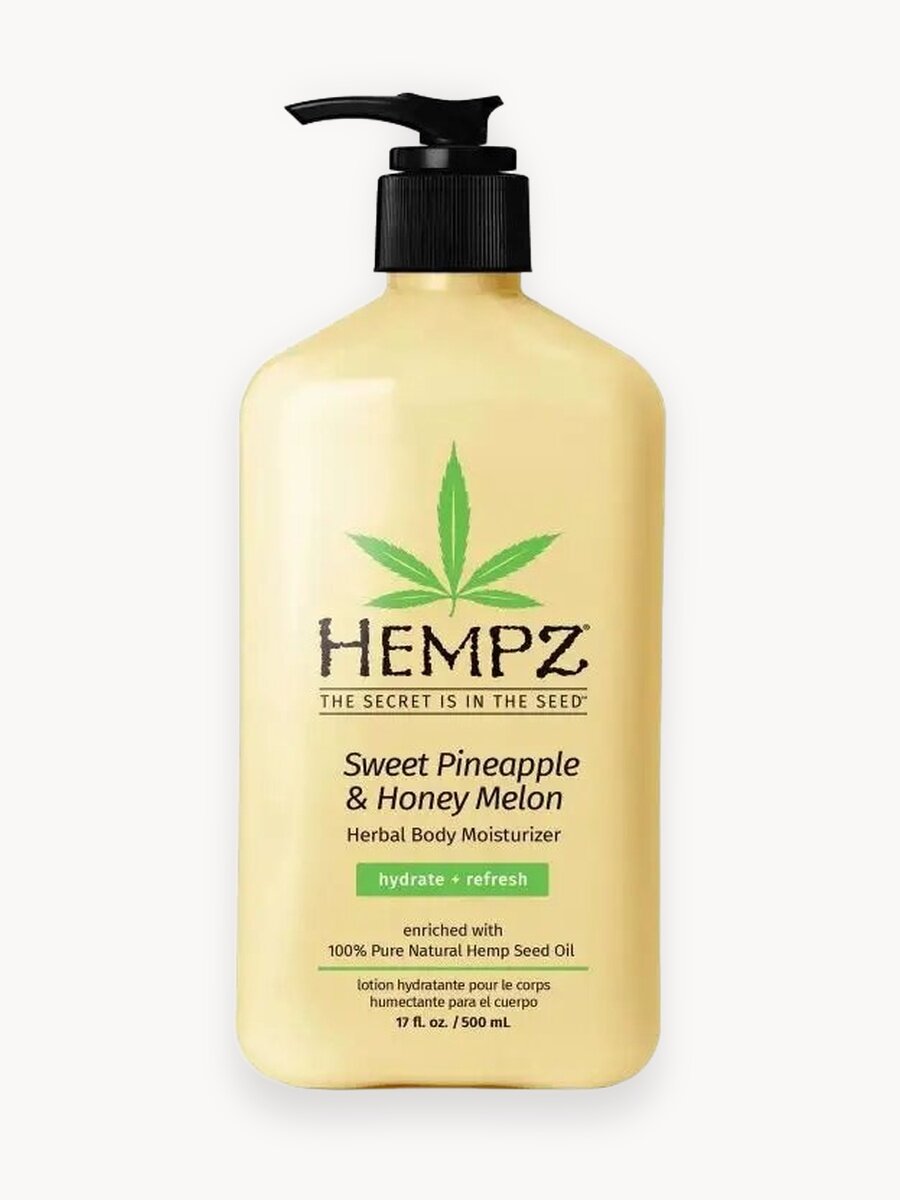 Hempz Молочко для тела Ананас Медовая дыня Sweet pineapple & honey melon, 500 мл