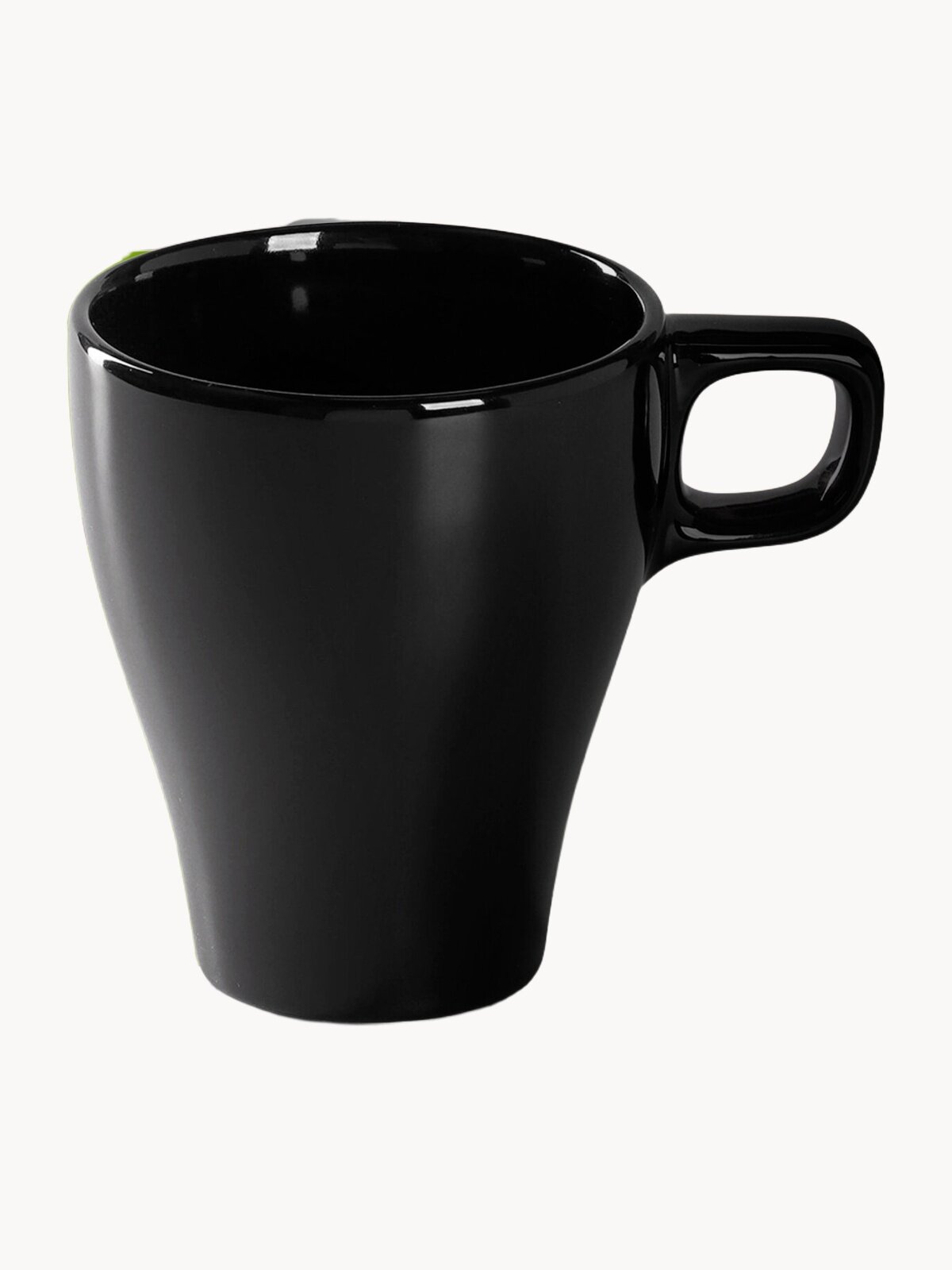 Кружки для чая и кофе Доляна Coffee break, 300 мл, набор 2 шт, керамика, чёрные