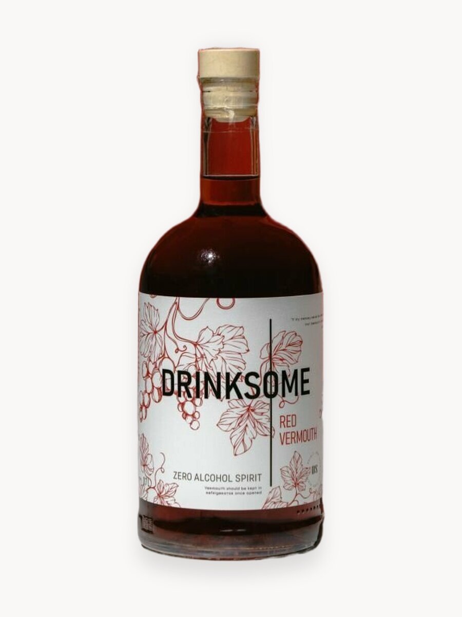 Вермут красный безалкогольный основа для коктейлей Drinksome Red Vermouth
