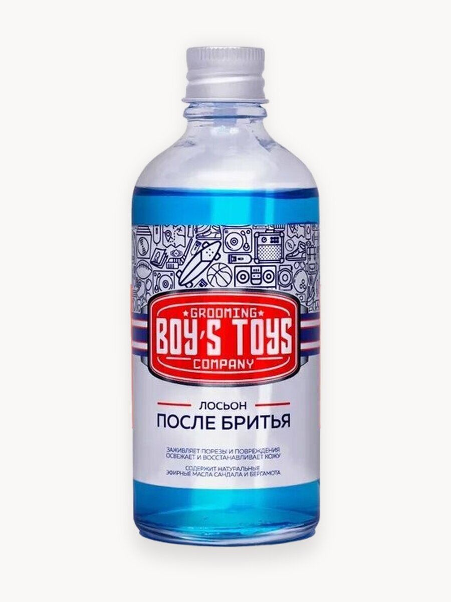 BOY'S TOYS Лосьон после Бритья с Cандалом и Натуральным Маслом Бергамота, 100 мл