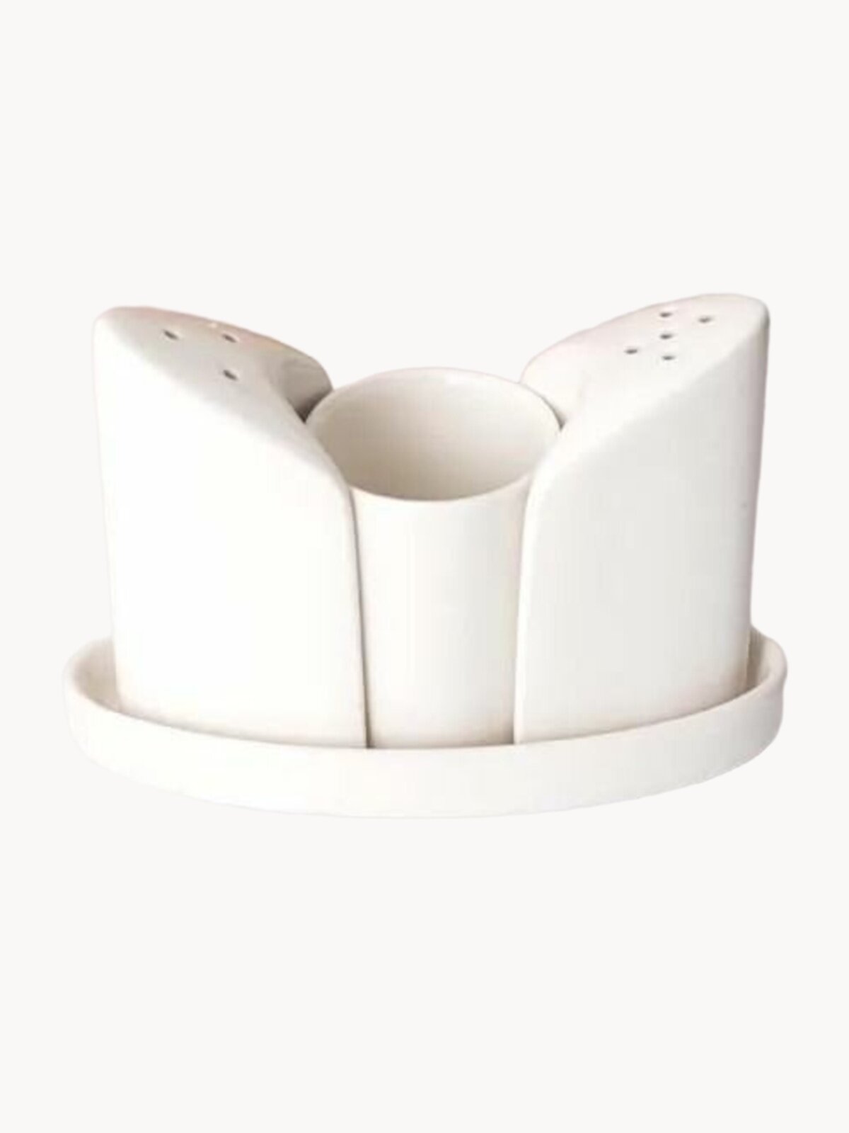 Набор для специй 3 предмета "Кунстверк" на подставке фарфор