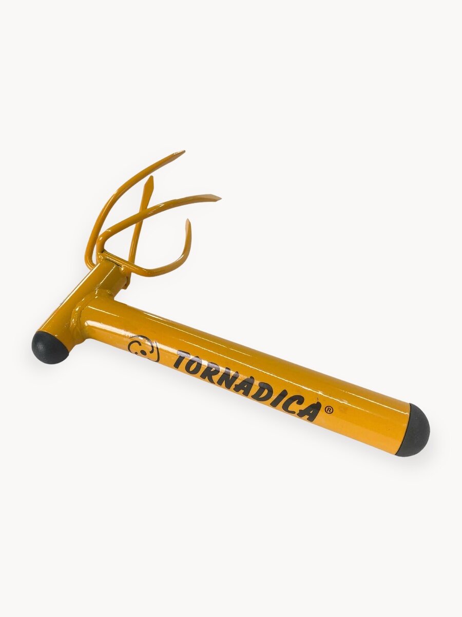 Культиватор ручной мини твистер Торнадика / Корнеудалитель для сорняков Twister Tornadica / Удалитель сорняков