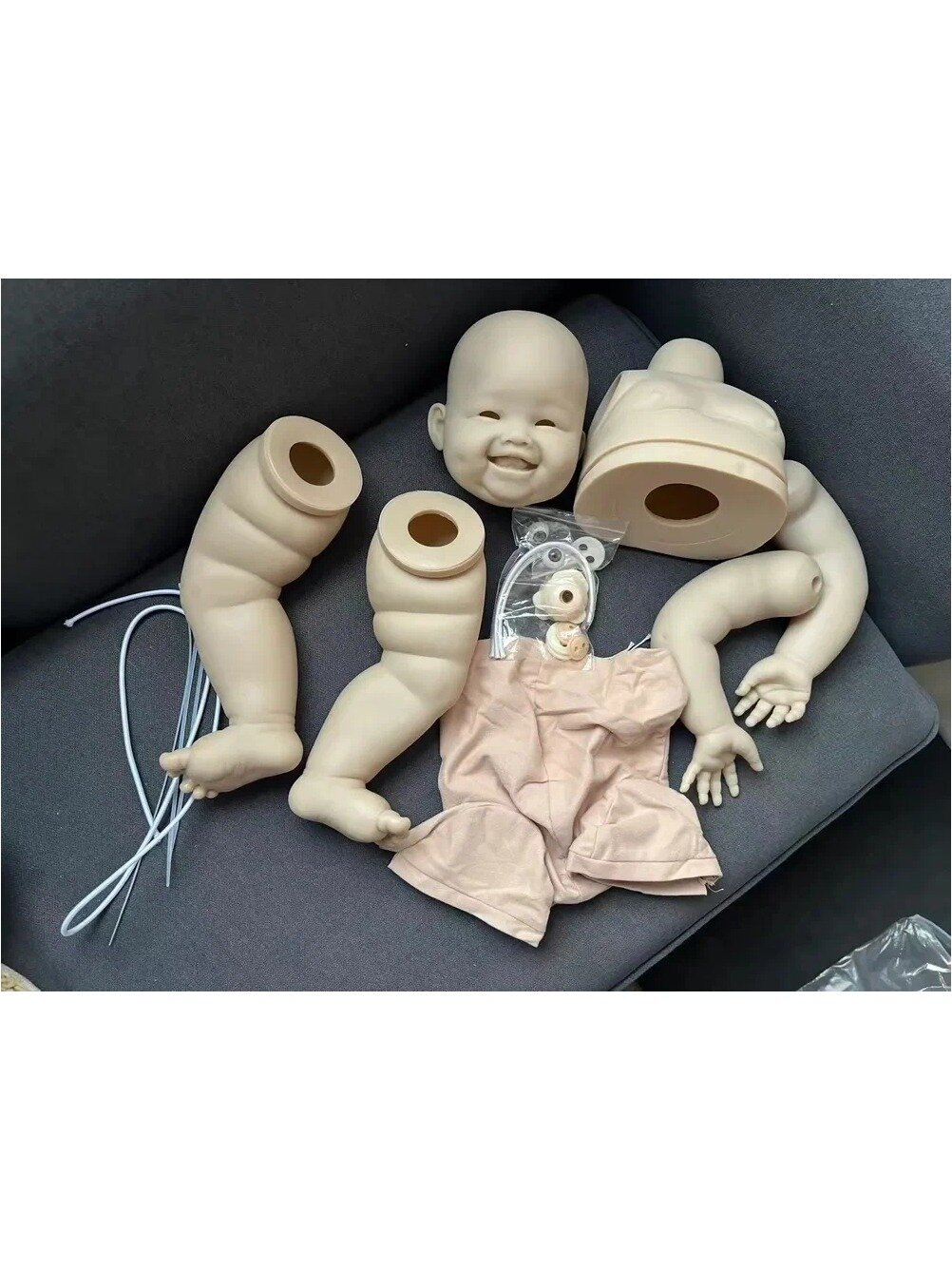 70 см Набор для создания кукла Реборн Reborn MinMin, 28 дюймов Reborn Kit