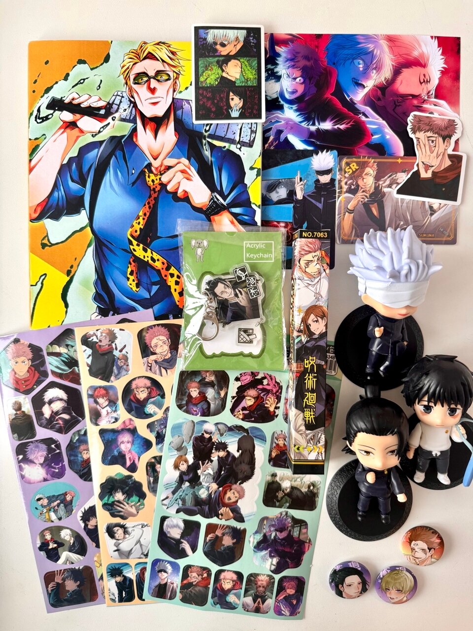 Бокс по аниме Jujutsu Kaisen (Магическая битва)