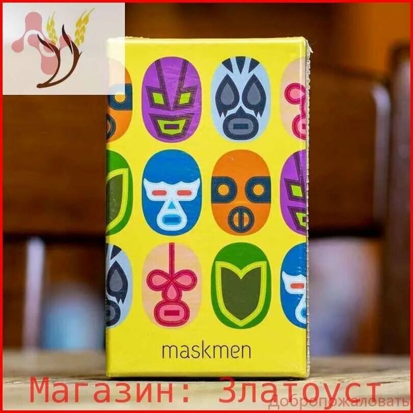 Oink Games Maskmen Карточные игры Маски Человеческие настольные игры