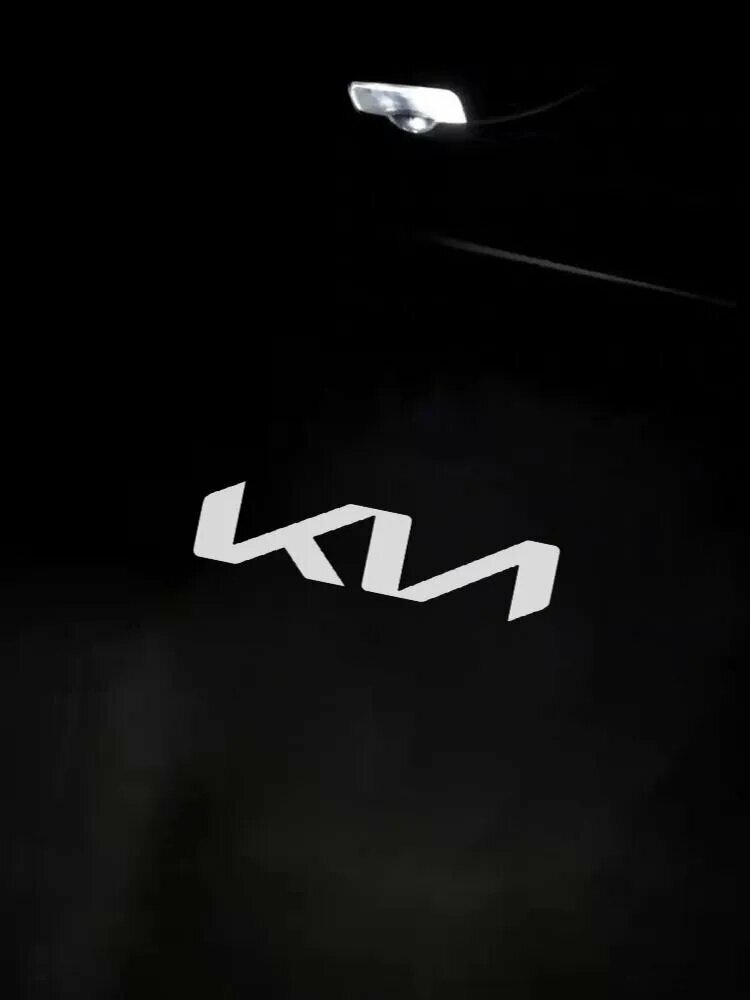 Для KIA RIO K5 Ceed Spectra Magentis Optima Niro Carnival Rio Sorento Picanto Soul Sportage КИА Батарейка ААА универсальная приветственная лампа, проектор для дверей автомобиля