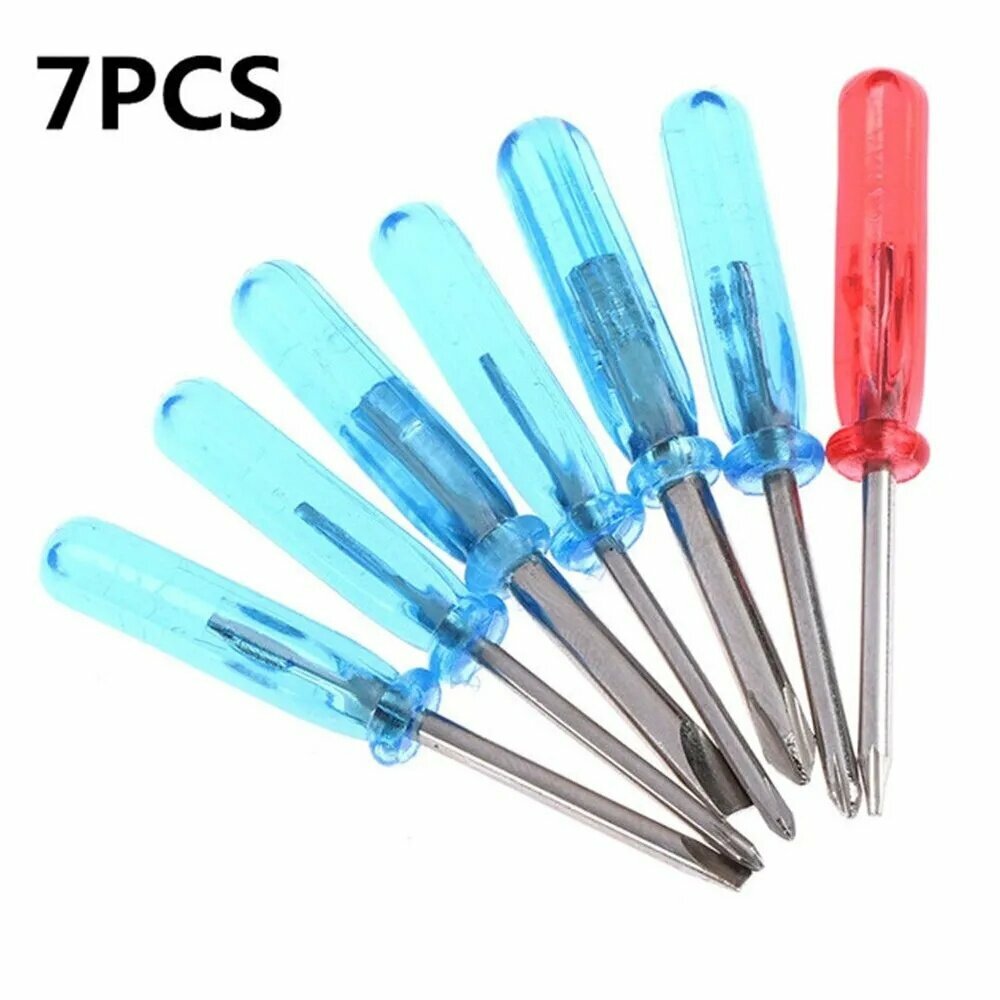 7 шт./Компл. Маленькая Отвертка Со Звездообразной Прорезью, Крестовая Отвертка Для Ремонта Мелких Предметов