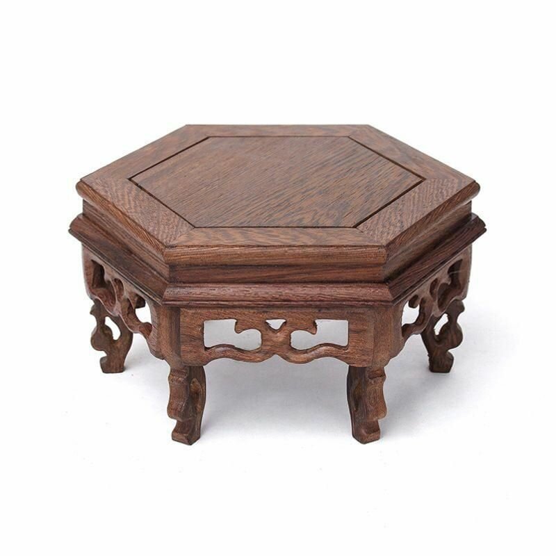 Декоративный деревянный вазон для центральных элементов стола, подставка для растений, фигурок, бонсай