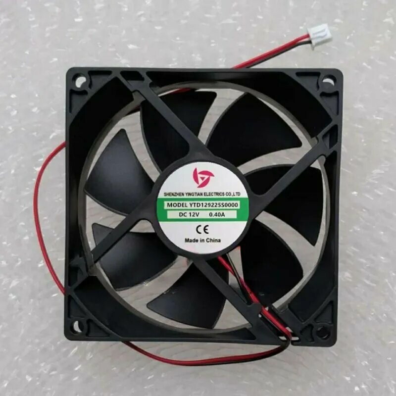 YTD129225S0000 об/мин двухпроводной вентилятор охлаждения 12v 0.40A