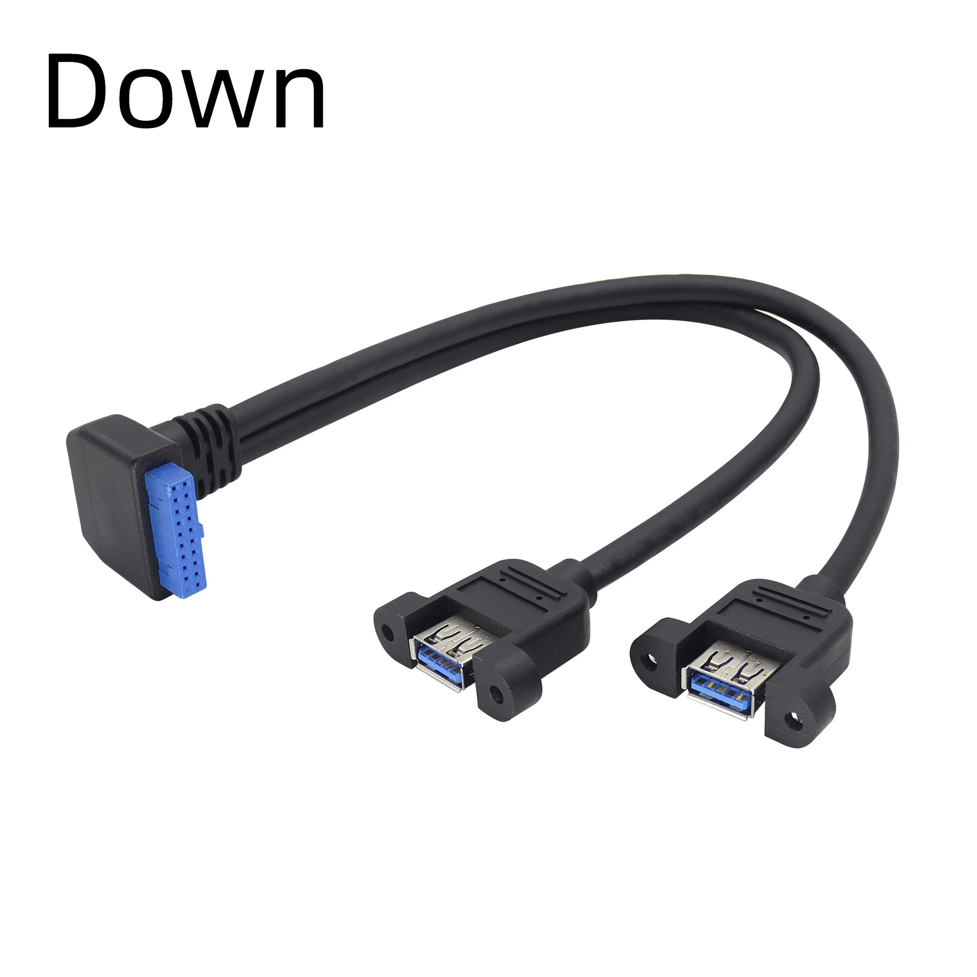 USB 3.0 кабель-удлинитель для материнской платы EQP Down
