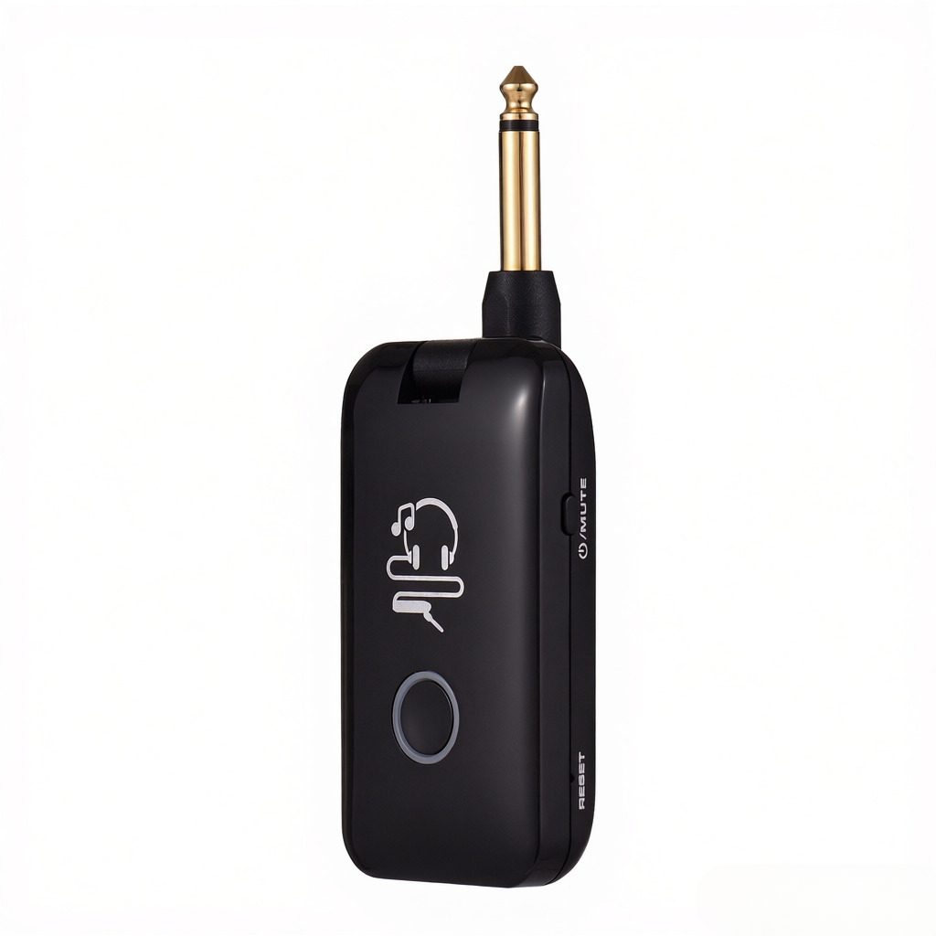 Mighty Plug MP-2 Электрогитарный и басовый усилитель моделирующий наушник Amplug с BT, 13 моделей усилителей, 20 импульсных откликов, 19 эффектов, акустической симуляцией, черный цвет, материал PVC, ток 190mA, входное сопротивление 1MΩ, номинальная