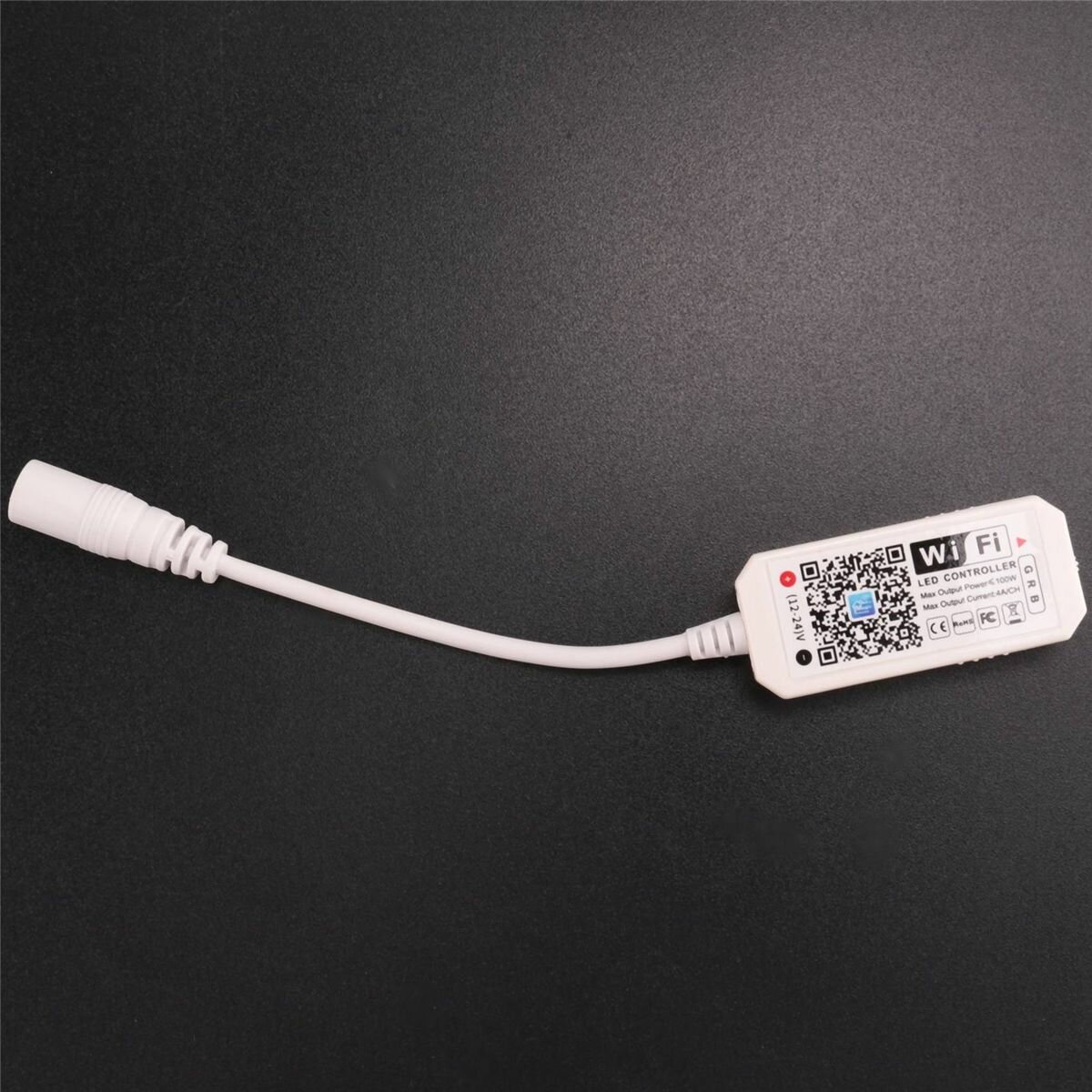 Управление голосом со светодиодной подсветкой RGB Работа с и Home, беспроводной смарт-контроллер WIFI бесплатным приложением через IOS или Android