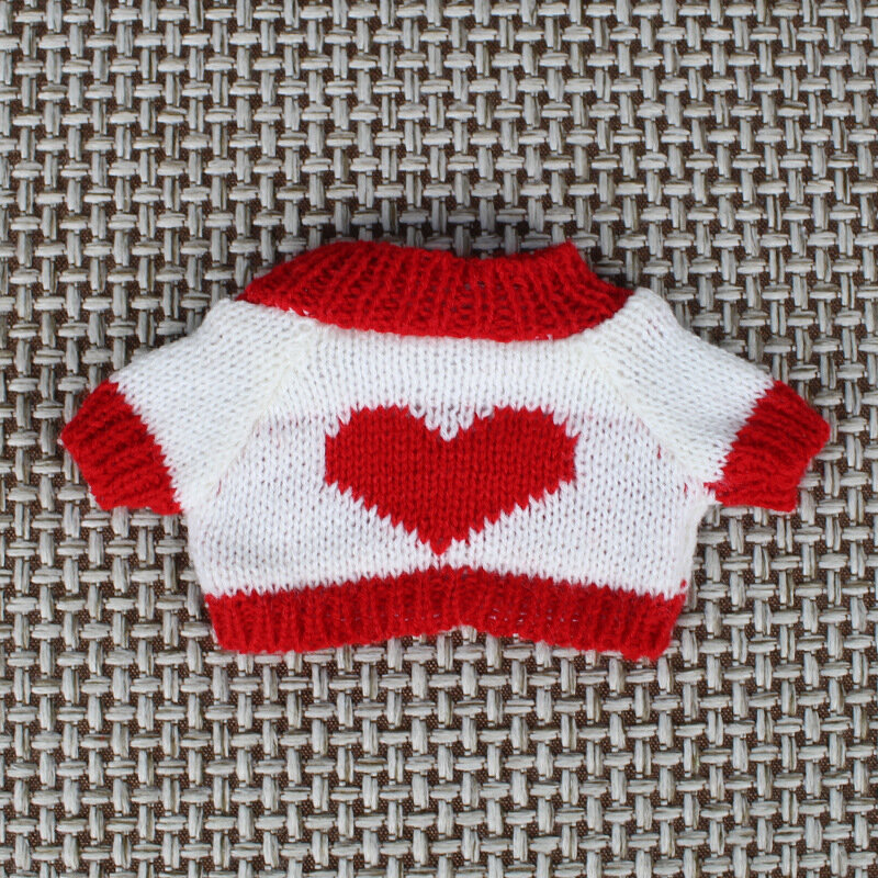 20 см хлопковая кукла, одежда, плюшевая кукла-медведь, плюшевая игрушка, сменный свитер, детская одежда, милые