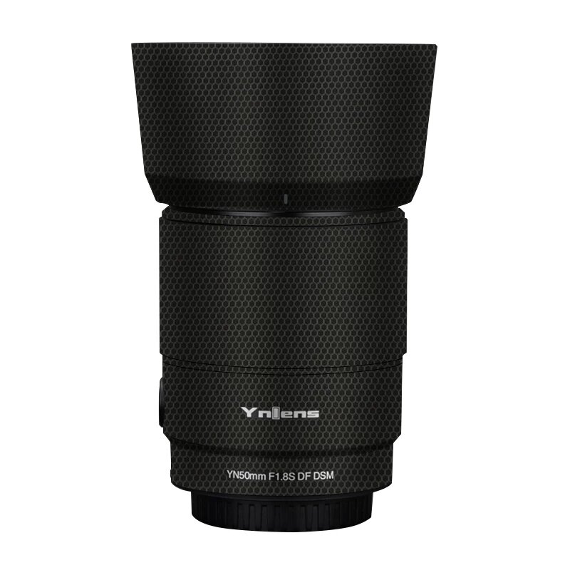 Объектив Sony E Mount полнокадровый Yongnuo 50mm f/1.8 с черным покрытием в виде матрицы для фотографии