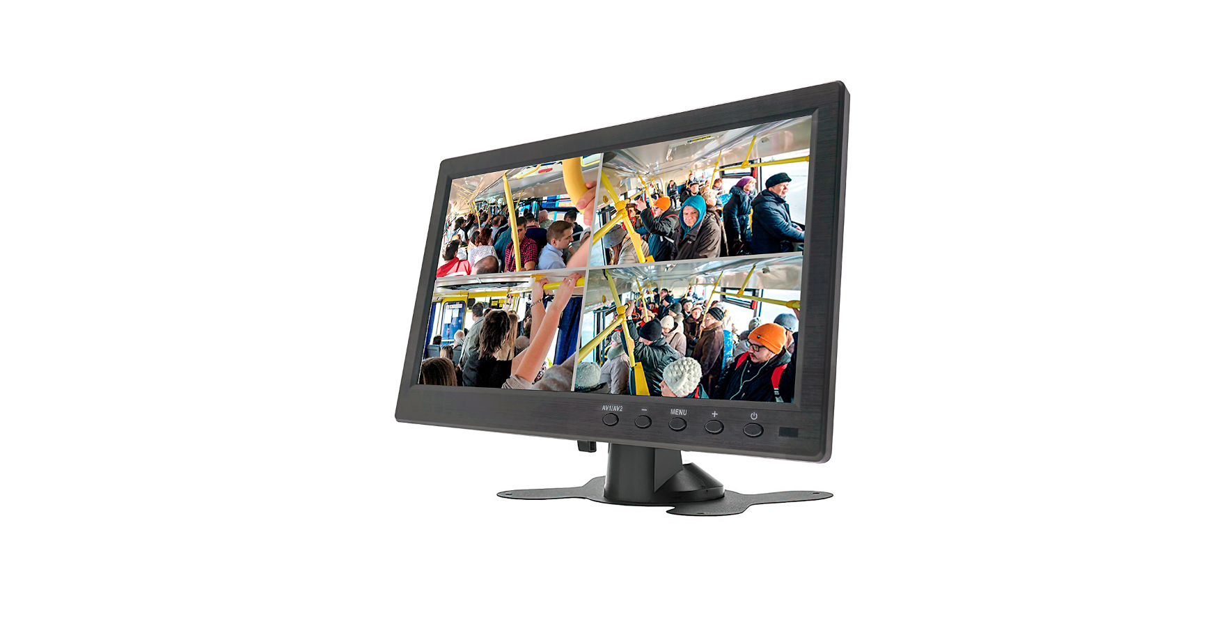 Автомобильный монитор CARCAM DSP-10VHAB, 1024×600p, 7 Вт, 10.1" TFT LCD