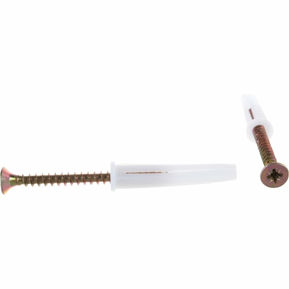 Набор белый дюбель VIPкрепеж 70 шт. 41566 VIP