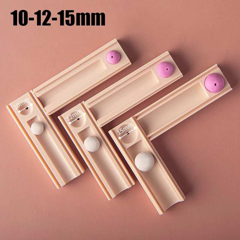 10/12/15 мм инструмент для изготовления бисера из полимерной глины, форма для катящихся шариков, серьги, изготовление ювелирных изделий, глиняные инструменты ручной работы, вспомогательный инструмент для подвески
